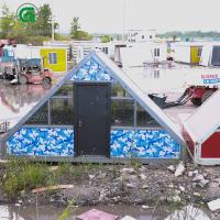 China Mobile Triangle Foldable Office Container Color Optional Home Site Camping Facility Steel for sale