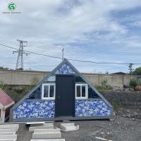 China Modern Folding Triangle Container House Waterproof And Heat Insulation Galvanized Steel for sale