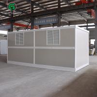 China Side Double Doors Shutters Foldable Container Home For Farms Living Spaces for sale