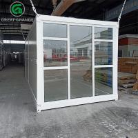 China Prefab Modular Folding Camping  Tiny Container House Home Office for sale