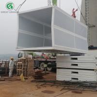 China Fold Out Galvanized Steel Prefab Site Office House Custom for sale