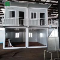 China Anticorrosion Foldable Container Home Transportable Site Office for sale