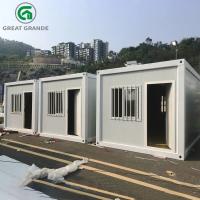 China Anticorrosion Foldable Container Home Transportable Site Office for sale