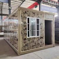 China Collapsible Prefabricated Construction Site Containers Mobile Site Shed for sale