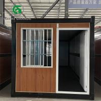 China Galvanized Steel Prefabricated Prefab Folding Container House OEM for sale