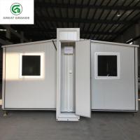 China Light Steel Frame Expandable Prefab House Modular Construction Space Efficiency for sale