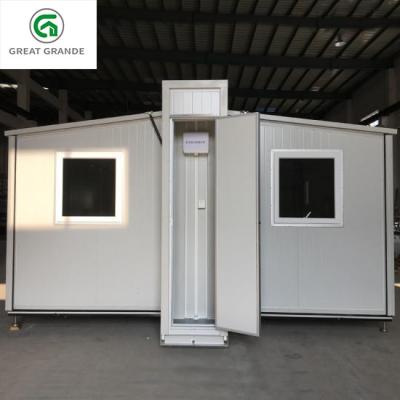China Light Steel Frame Expandable Prefab House Modular Construction Space Efficiency for sale