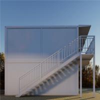 China 2 Story Prefabricated Mobile Portable Foldable Office Container OEM for sale