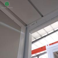 China Steel Prefabricated Folding Container House Front Wall Double Door For Warehouse for sale