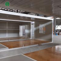 China Anti Theft Windows Doors Portable Folding Container House A-Class Fire Resistance for sale