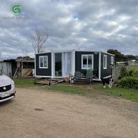 China Eco Friendly Expandable Prefab House Sustainability Efficiency Customization for sale