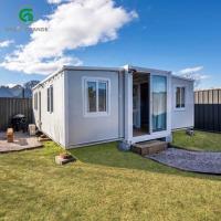 China Portable 40ft Expandable Prefab Container House Mobile Home 2 Bedroom for sale