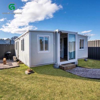 China Portable 40ft Expandable Prefab Container House Mobile Home 2 Bedroom for sale
