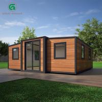 China Easy Installation Expandable Prefab House 40ft Prefab Shipping Container Homes for sale