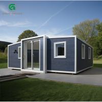 China 5 Bedroom Shipping Container Expandable Prefab House Kitchen Toilet Interior Design for sale