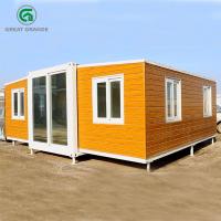 China Waterproof Expandable Mobile Home 40Ft Portable Houses 2 Bedroom Economical Housing for sale