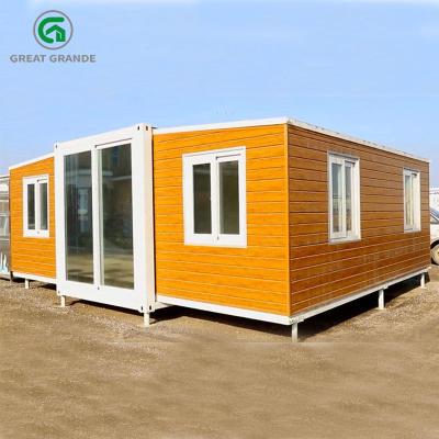 China Waterproof Expandable Mobile Home 40Ft Portable Houses 2 Bedroom Economical Housing for sale