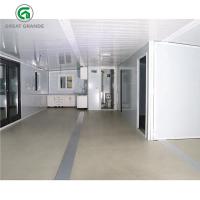 China 20ft Empty Expandable Container House 3 In One Modular Townho For Sale To Dakar for sale