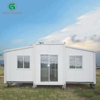 China 20ft Empty Expandable Container House 3 In One Modular Townho For Sale To Dakar for sale