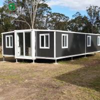 China Expandable Container House Cabin 3 Bedrooms Fire Protection Insulation for sale