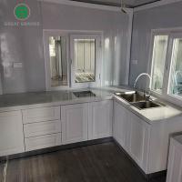 China Space Efficiency Expandable Container House Cabin 3 Bedrooms Save Time camouflage army for sale
