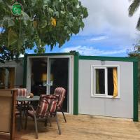 China Green Frame Expandable Container House Free Assembly Sustainable Living for sale