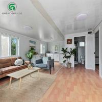 China Green Frame Expandable Container House Free Assembly Sustainable Living for sale