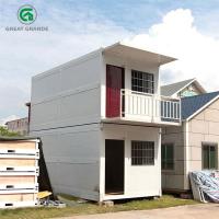 China Shockproof Prefab Folding Container House Waterproof Fireproof Use In Emergency Disasters for sale