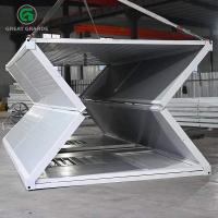China Shockproof Prefab Folding Container House Waterproof Fireproof Use In Emergency Disasters for sale