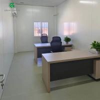 China Movable Prefabricated Foldable Container House Security Guard Box Fireproof for sale