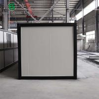 China Customized In Black Frame Folding Prefab Homes Side Wall Door With Three Windows for sale