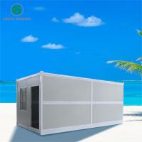 China Vacation Prefab Folding Container House Wind Resistant Seawater Corrosion Resistant for sale