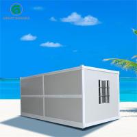 China Vacation Prefab Folding Container House Wind Resistant Seawater Corrosion Resistant for sale