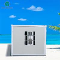 China Vacation Prefab Folding Container House Wind Resistant Seawater Corrosion Resistant for sale