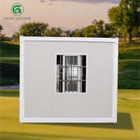China Frame Galvanized Steel Foldable Prefab Shipping Container Homes Save Shipping Costs Supplier for sale