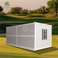 China Frame Galvanized Steel Foldable Prefab Shipping Container Homes Save Shipping Costs Supplier for sale