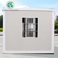China Galvanized Steel Structure Grande Fold Out Container Homes For Temporary Housing for sale