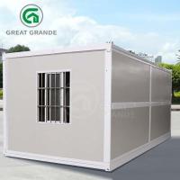 China Galvanized Steel Structure Grande Fold Out Container Homes For Temporary Housing for sale