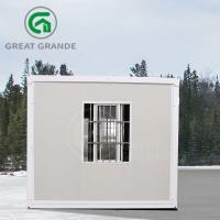 China Windproof Shockproof Grande Folding Container House Galvanized Steel Frame for sale
