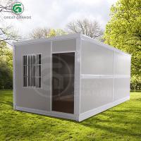 China Windproof And Warm Grande Fold Out Container Home Easy To Build Manufacturer for sale