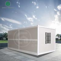 China Fold Out Shipping Container Homes Steel Structure Frame Welded for sale