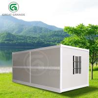 China Temporary Housing Prefab Foldable Container Homes Shockproof ODM for sale