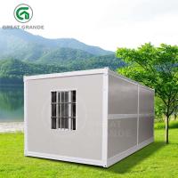 China Temporary Housing Prefab Foldable Container Homes Shockproof ODM for sale