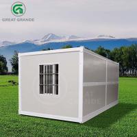 China 20FT Galvanized Steel Structure Fold Out Container House For Residence ODM for sale