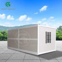 China 20ft Foldable Container House Plus Living Quarters Manufacturers for sale