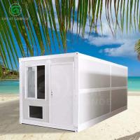 China Galvanized Steel Structure Waterproof Shipping Container Prefab Home 20FT for sale