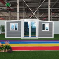 China 20FT Prefab Steel Home Gray Easy Assembled Modular Home Manufacturer for sale
