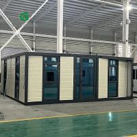 China 20FT Flat Expandable Shipping Container Glass Curtain Wall ODM for sale