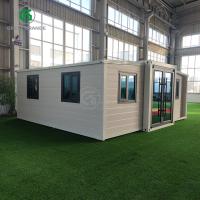 China 20FT Expandable Prefab House White KFC Door Easy Assembled Manufacturer for sale