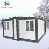 China 20ft Expandable Mobile Home Manufacturer Customizable Layouts Galvanized Steel Frame for sale